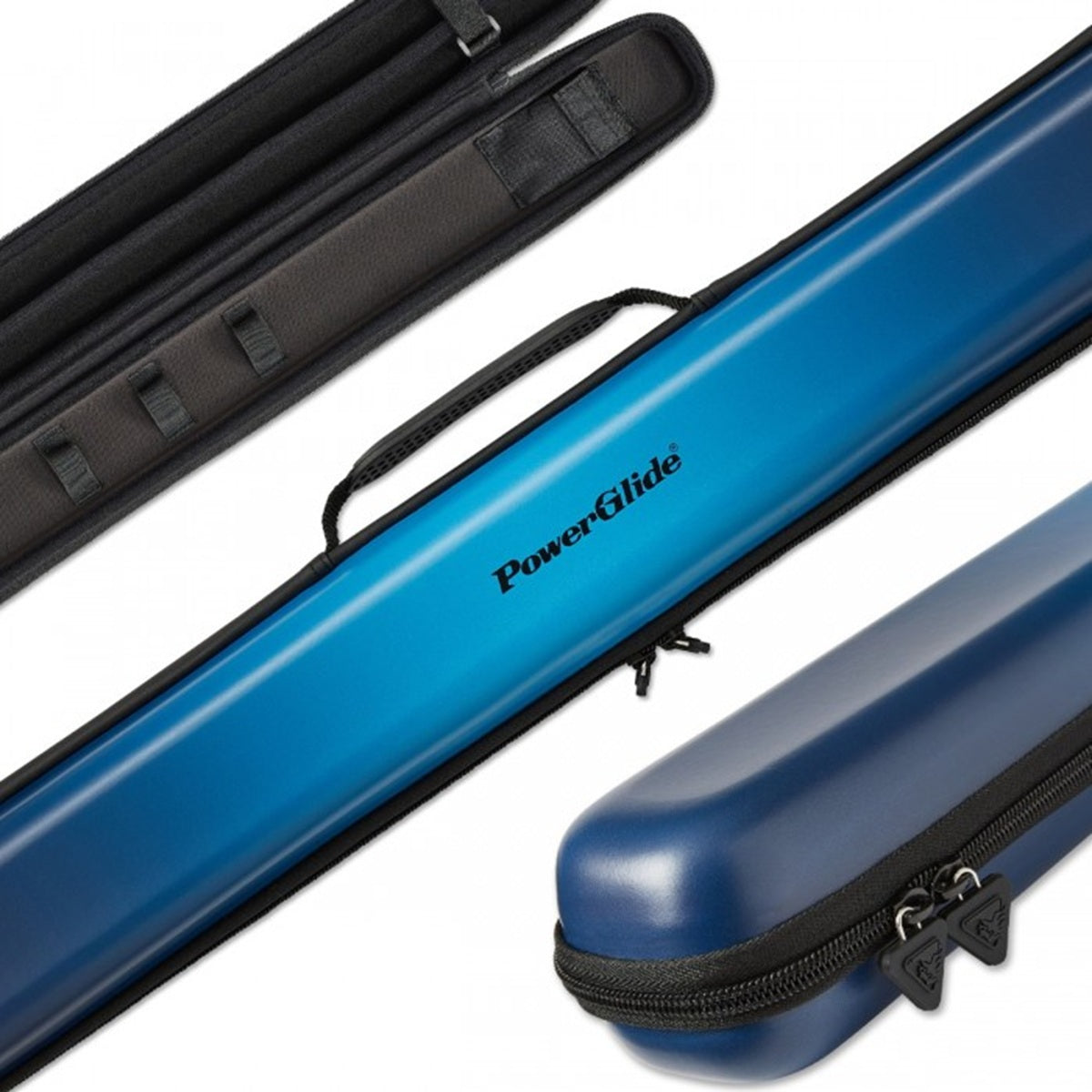 PowerGlide Cue Case Svartur 2 Piece - Blue – Alliance Sports Innovation Ltd